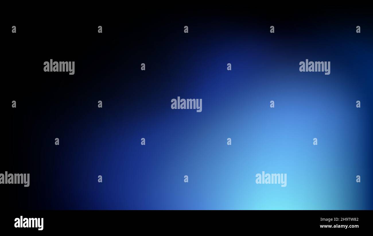 Blue and Black Gradient Blur Background. Vector illustration Stock ...