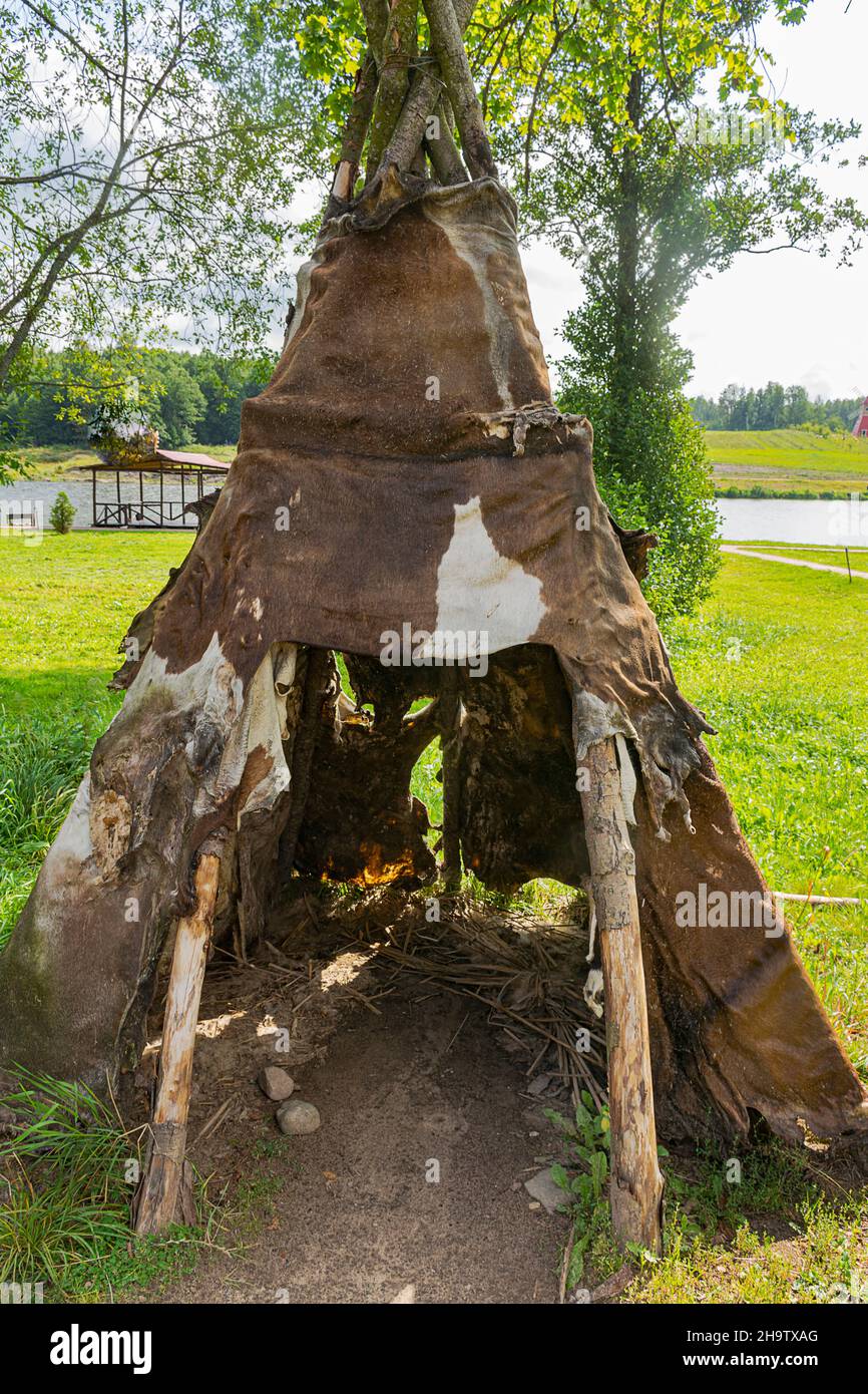 Neolithic people tools hi-res stock photography and images - Alamy