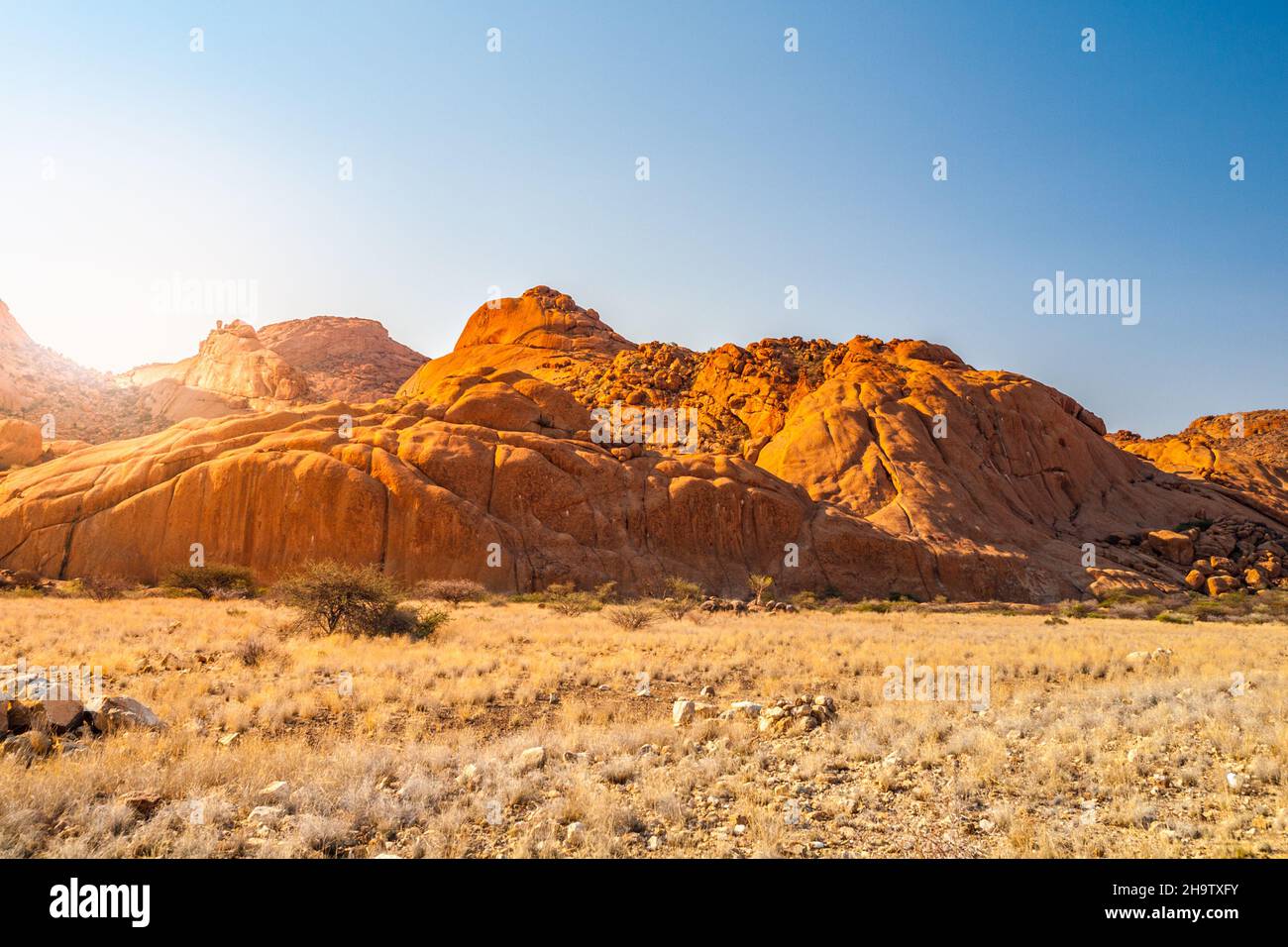 Pontok Mountains granite rocks in Namibia Stock Photo - Alamy