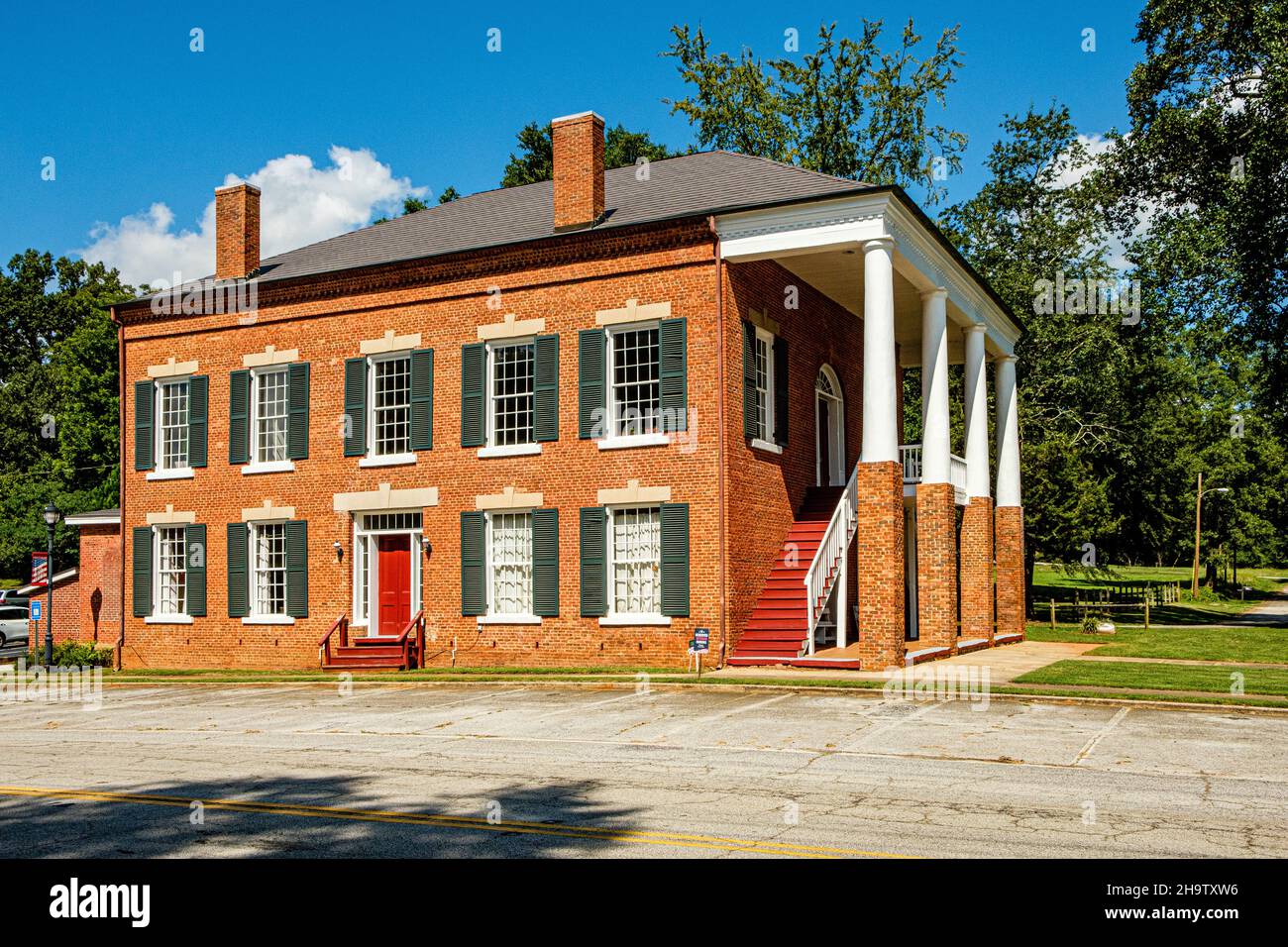 Banks county historic courthouse hi-res stock photography and images ...