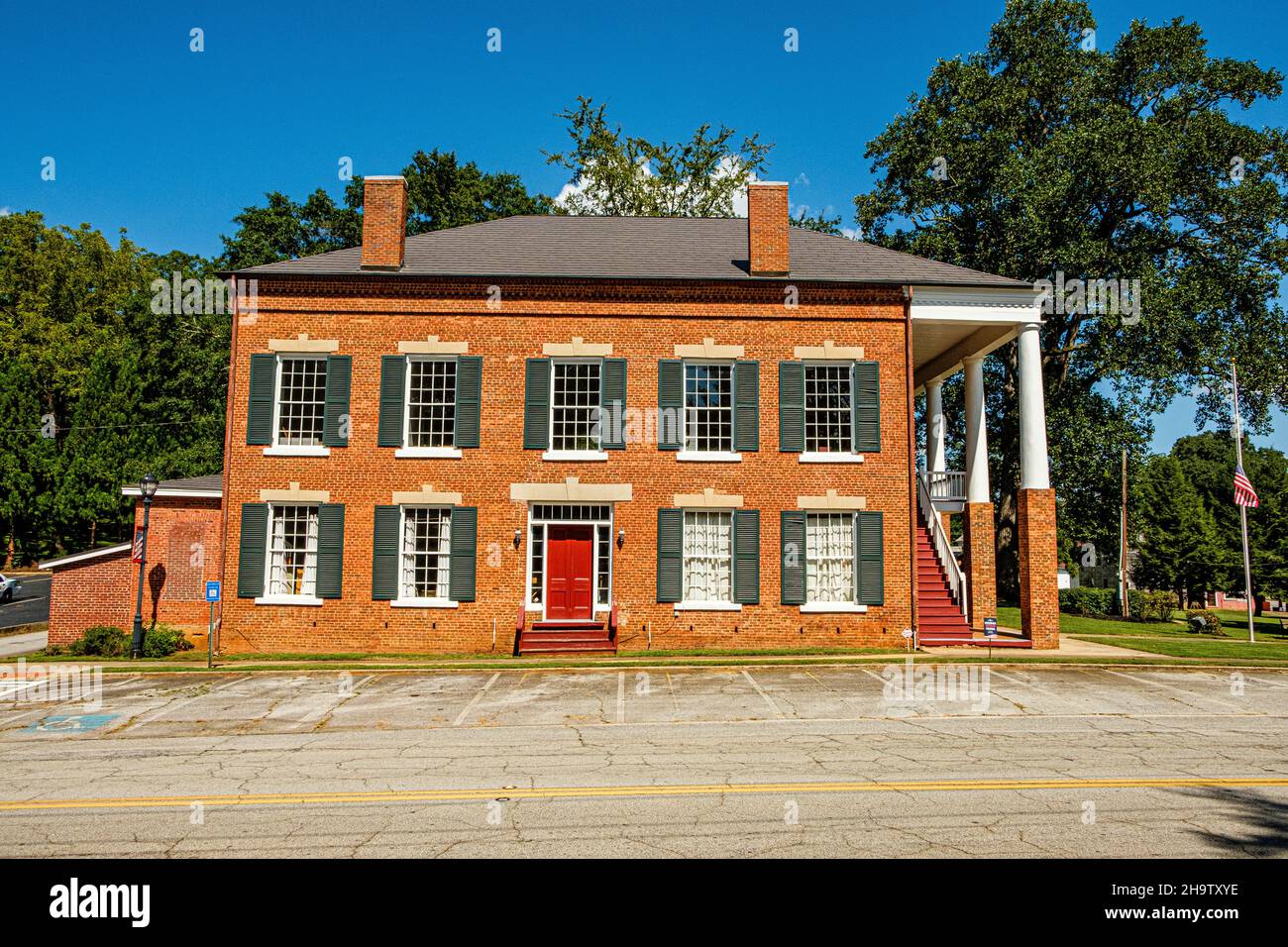 Banks County Historic Courthouse, Yonah Homer Road, Homer, Georgia ...