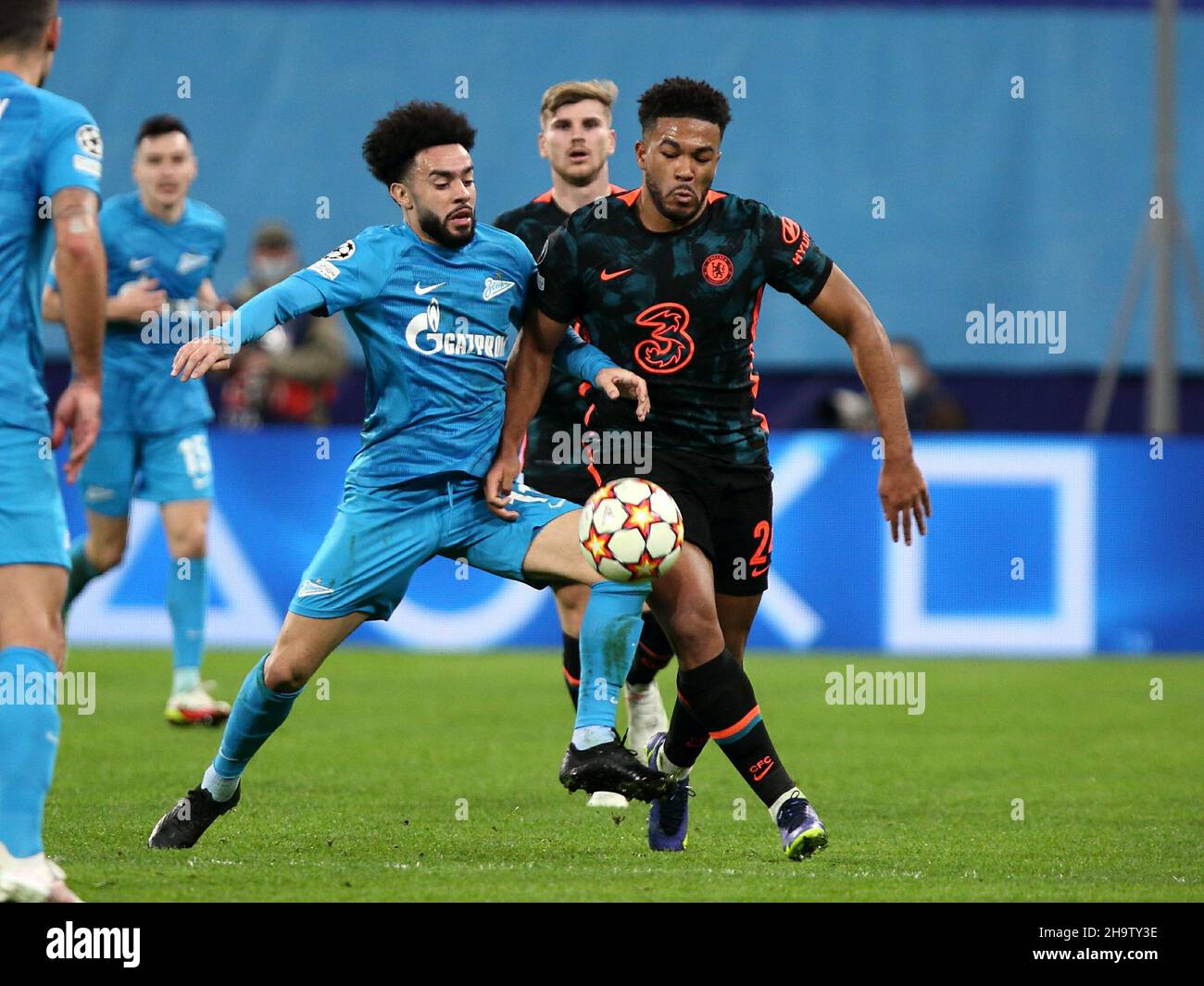 Saint Petersburg, Russia - 8 December 2021: Football, UEFA Champions ...