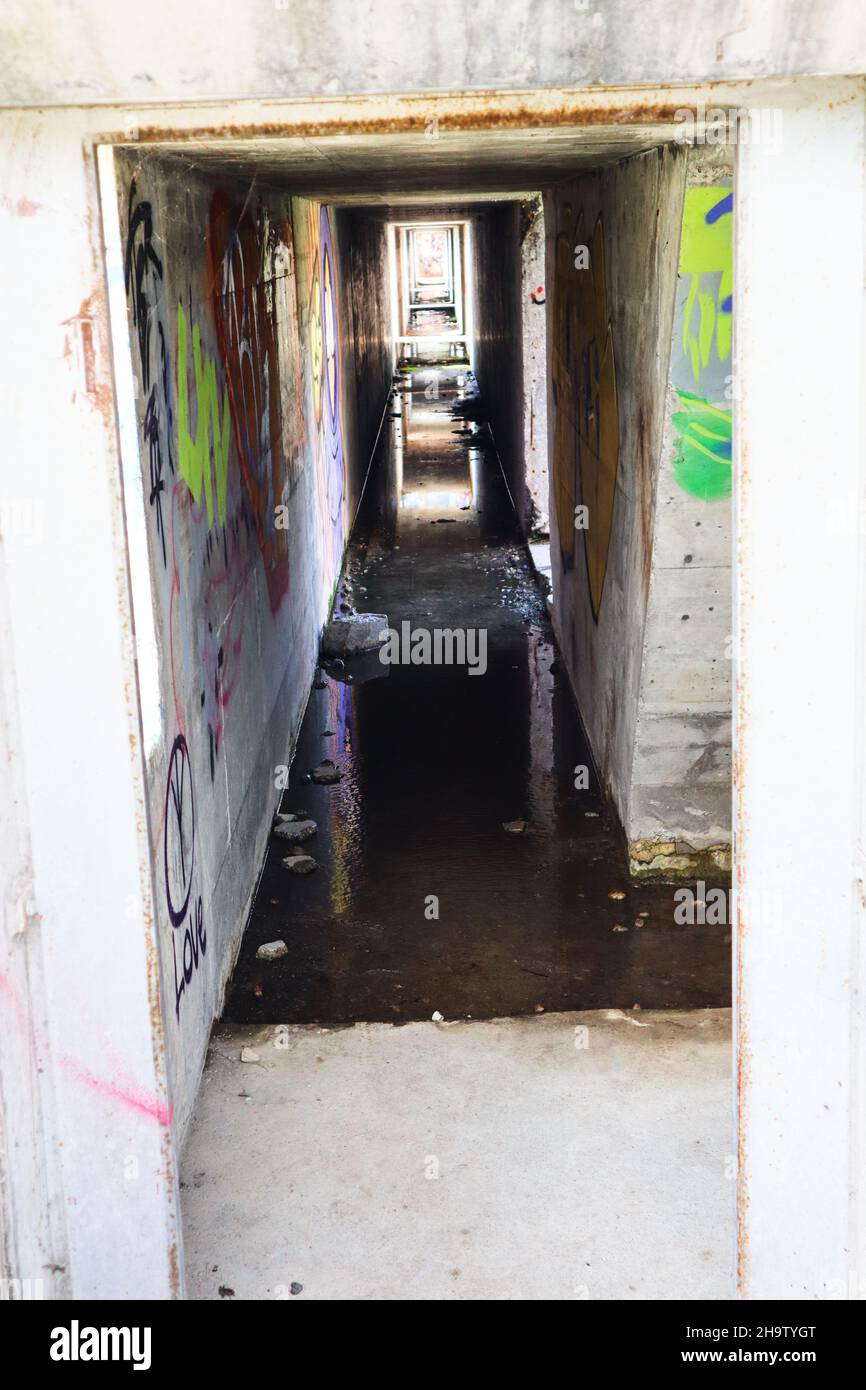 Lost place underground architecture hi-res stock photography and images ...