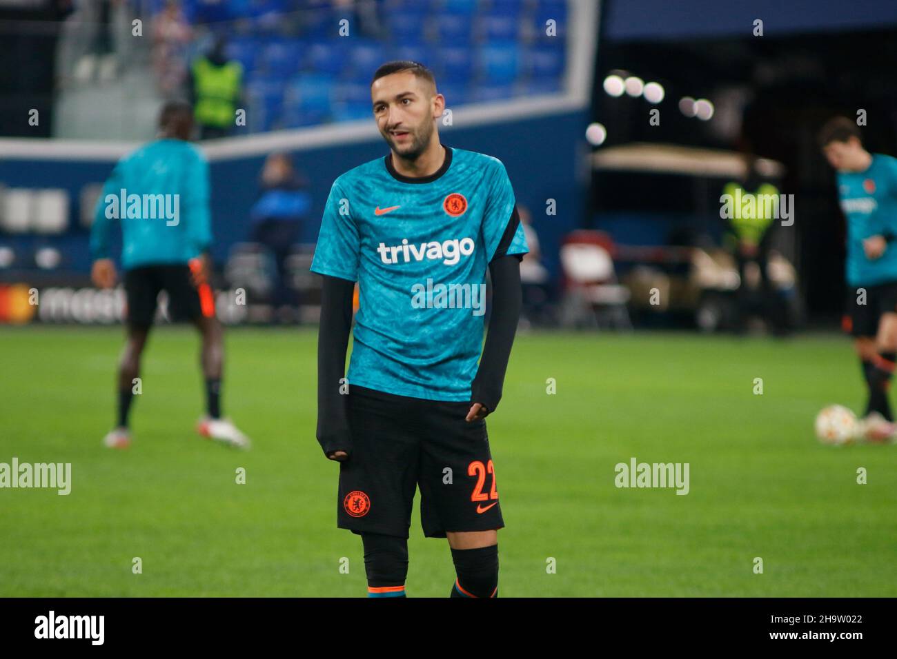 Saint Petersburg, Russia - 8 December 2021: Football, UEFA Champions ...