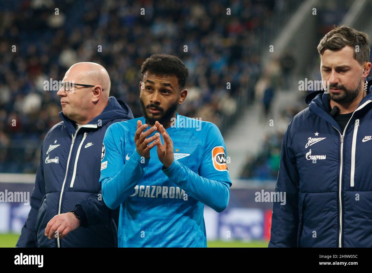 Saint Petersburg, Russia - 8 December 2021: Football, UEFA Champions ...