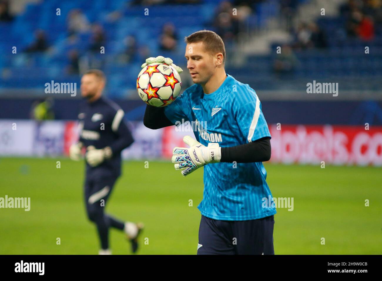 Saint Petersburg, Russia - 8 December 2021: Football, UEFA Champions ...