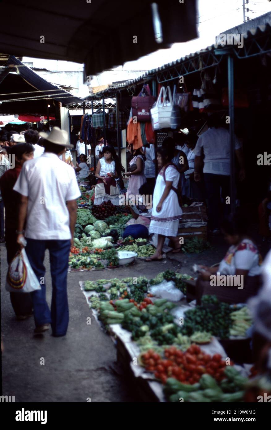 Merida, Mexico. 12/27/1985. Founded in 1542 by Spanish conquistador ...