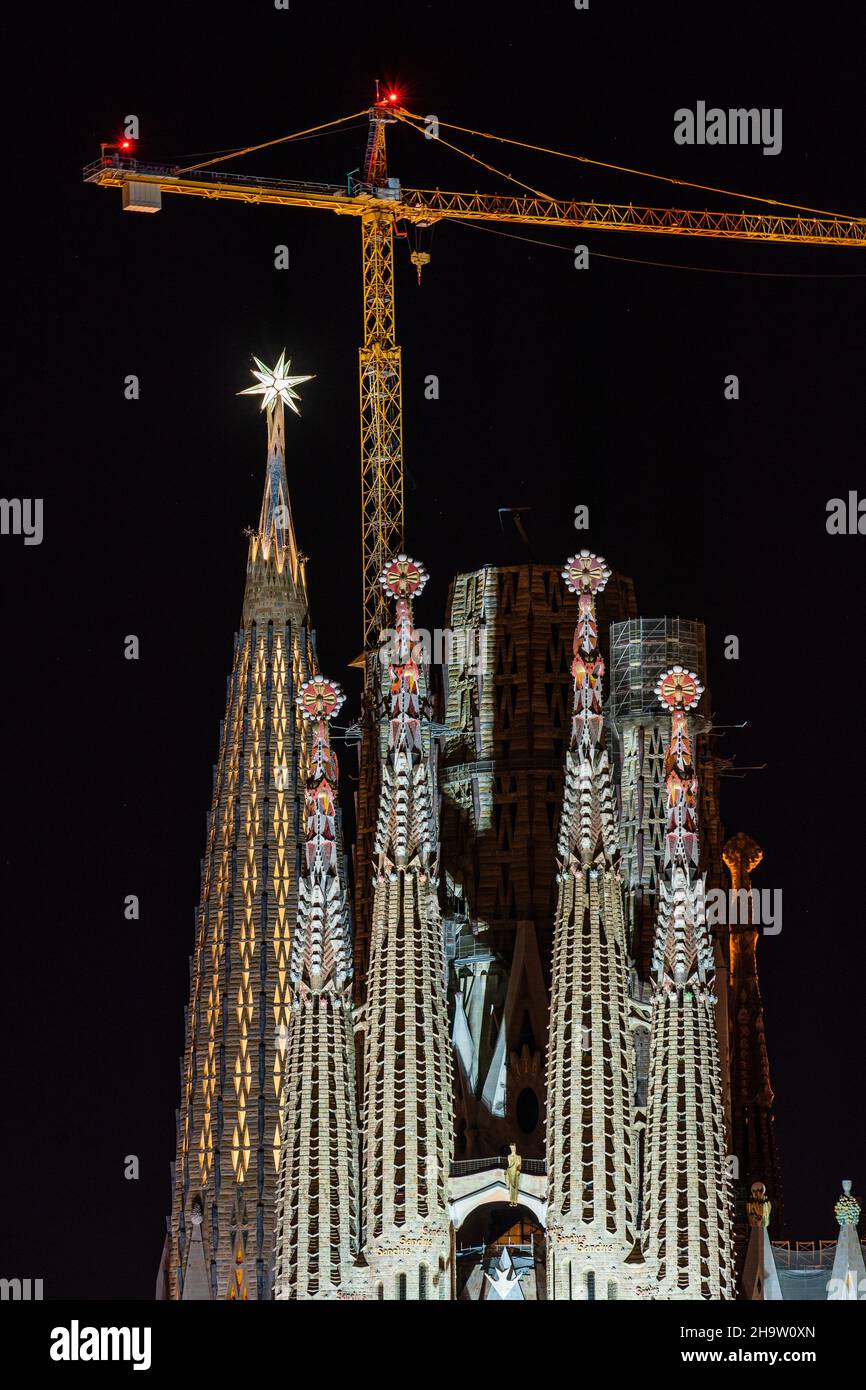Ignitions star sagrada familia hi-res stock photography and images - Alamy
