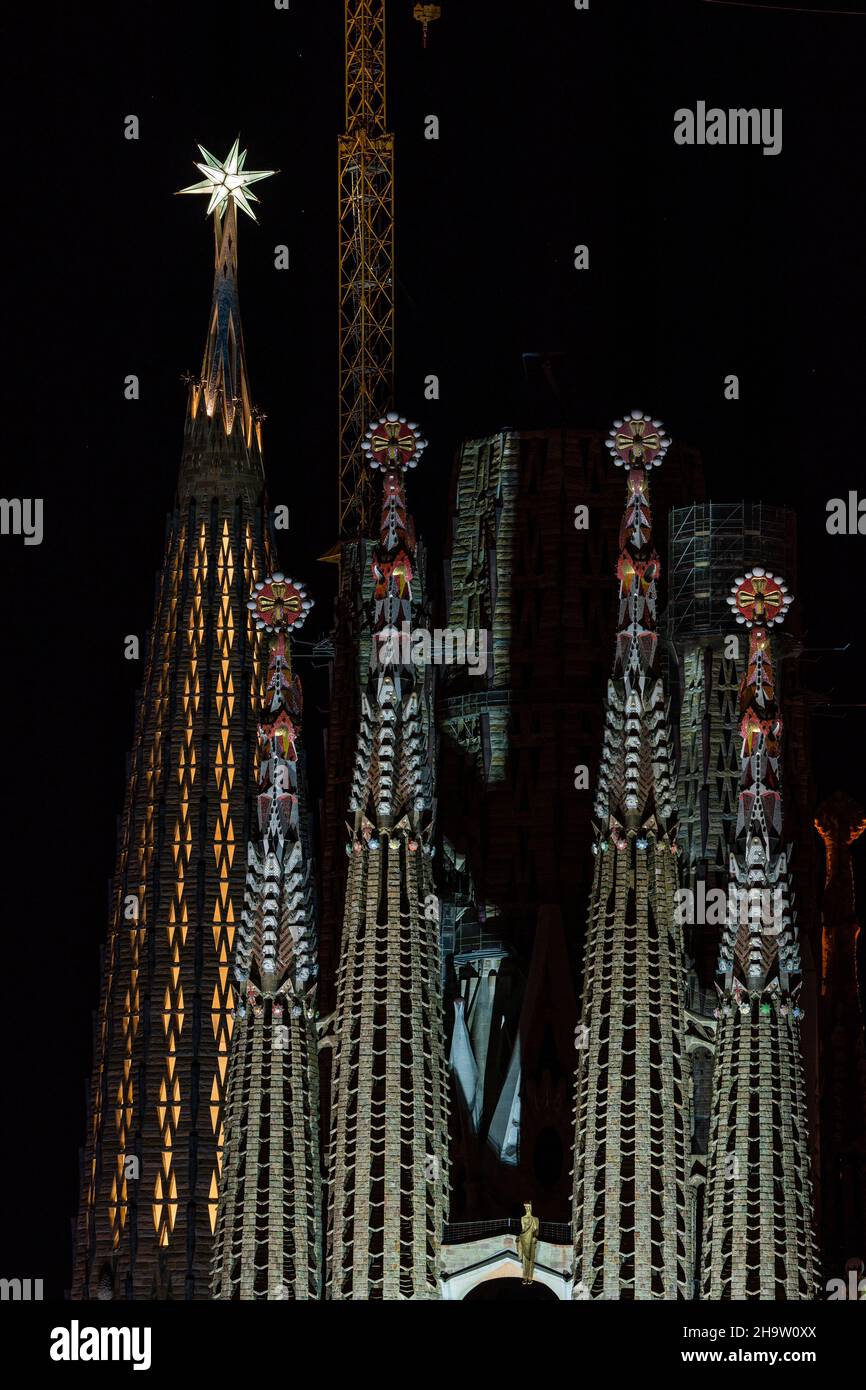 Ignitions star sagrada familia hi-res stock photography and images - Alamy