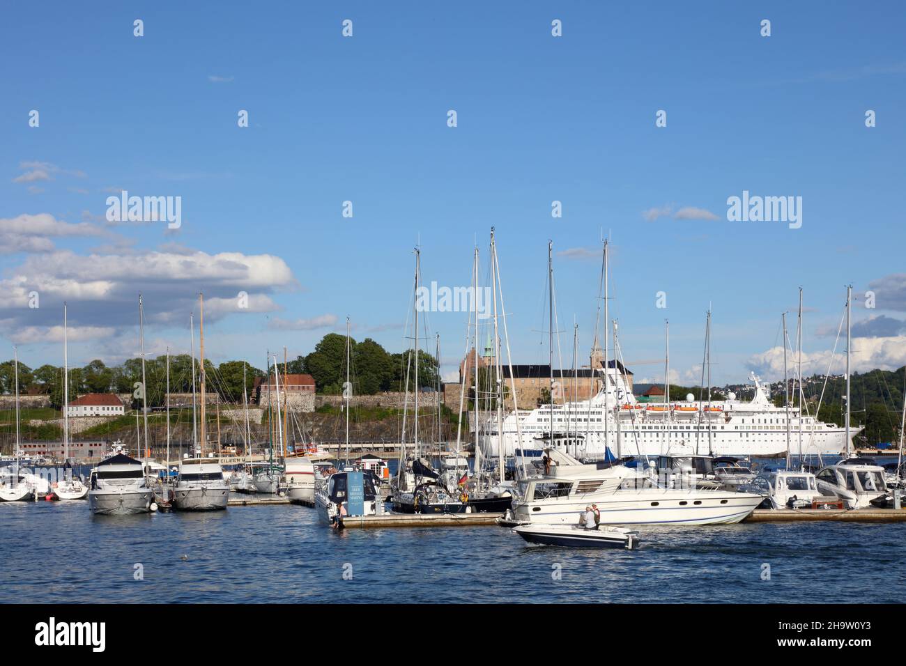 Oslo - Hafen / Oslo - Harbour Stock Photo - Alamy