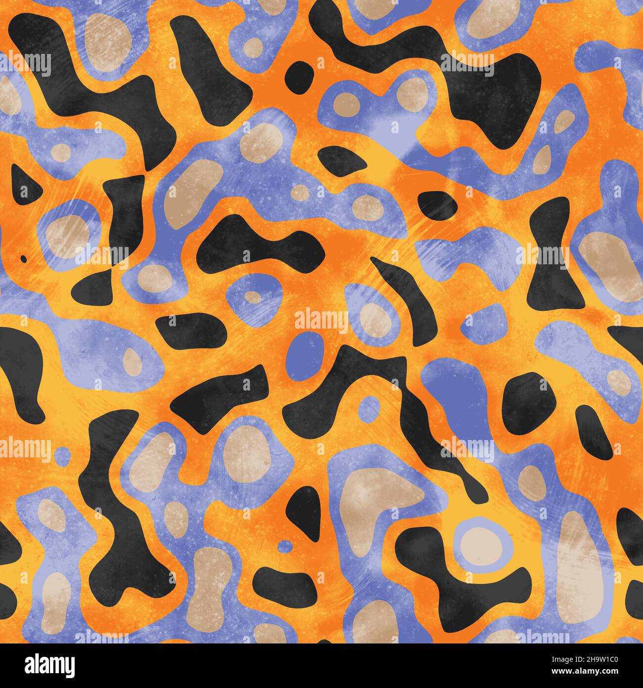 Seamless strange animal skin inspired surface pattern design for print ...