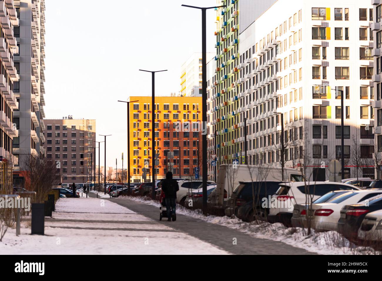 New districts of Moscow from a major developer. House territory with ...