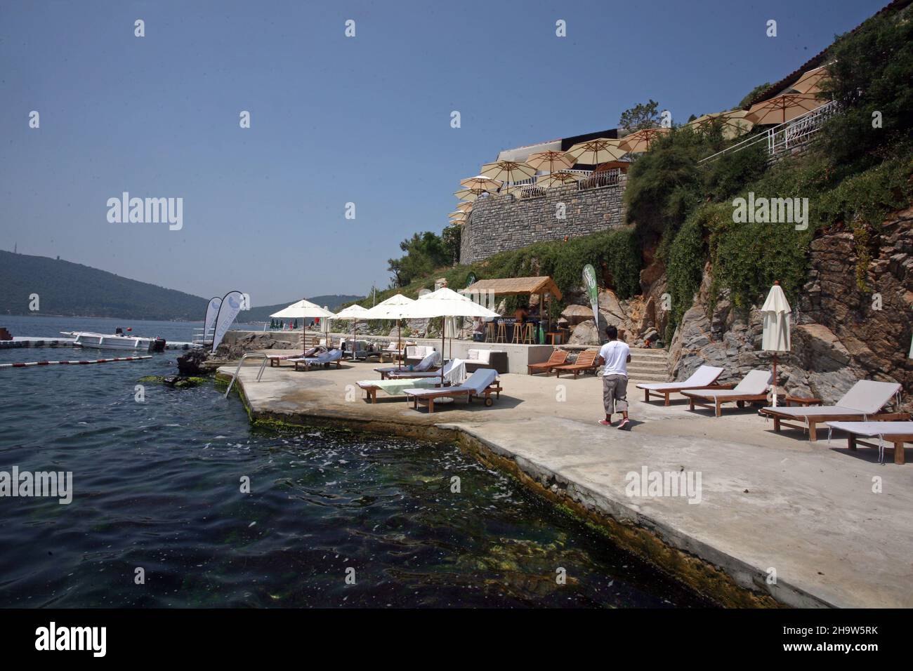 SEDEF ISLAND, TURKEY - AUGUST 4: Istanbul Prince Island Sedef (Turkish ...