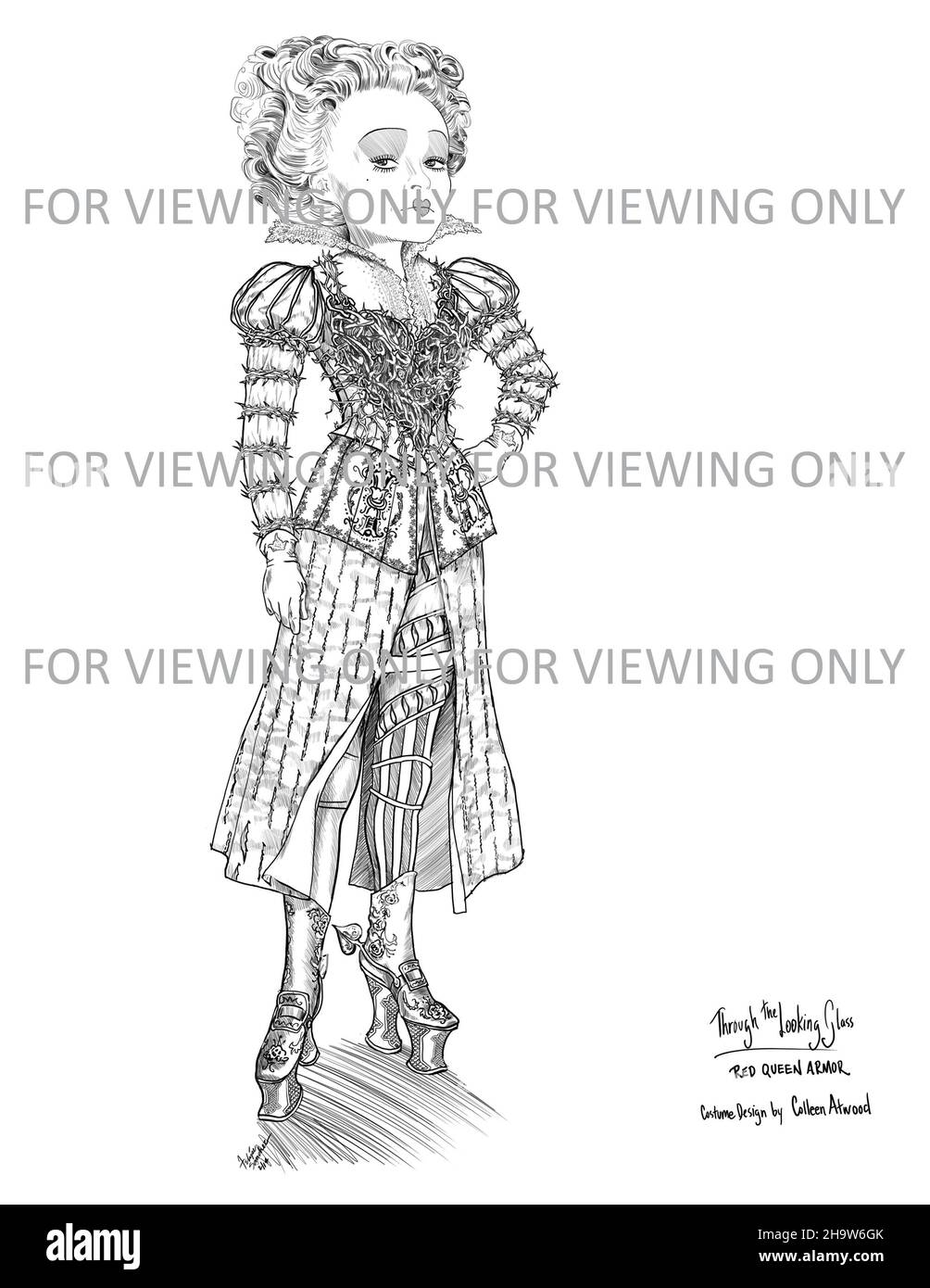 Mia Wasikowska Alice In Wonderland Armor