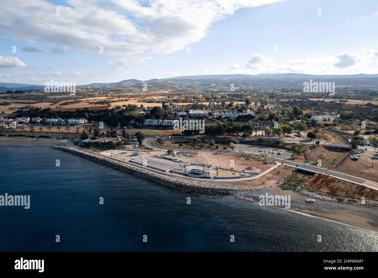 Aerial view polis hi-res stock photography and images - Alamy