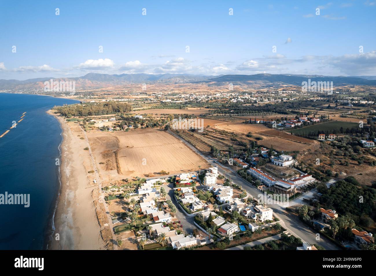 Aerial view polis hi-res stock photography and images - Alamy