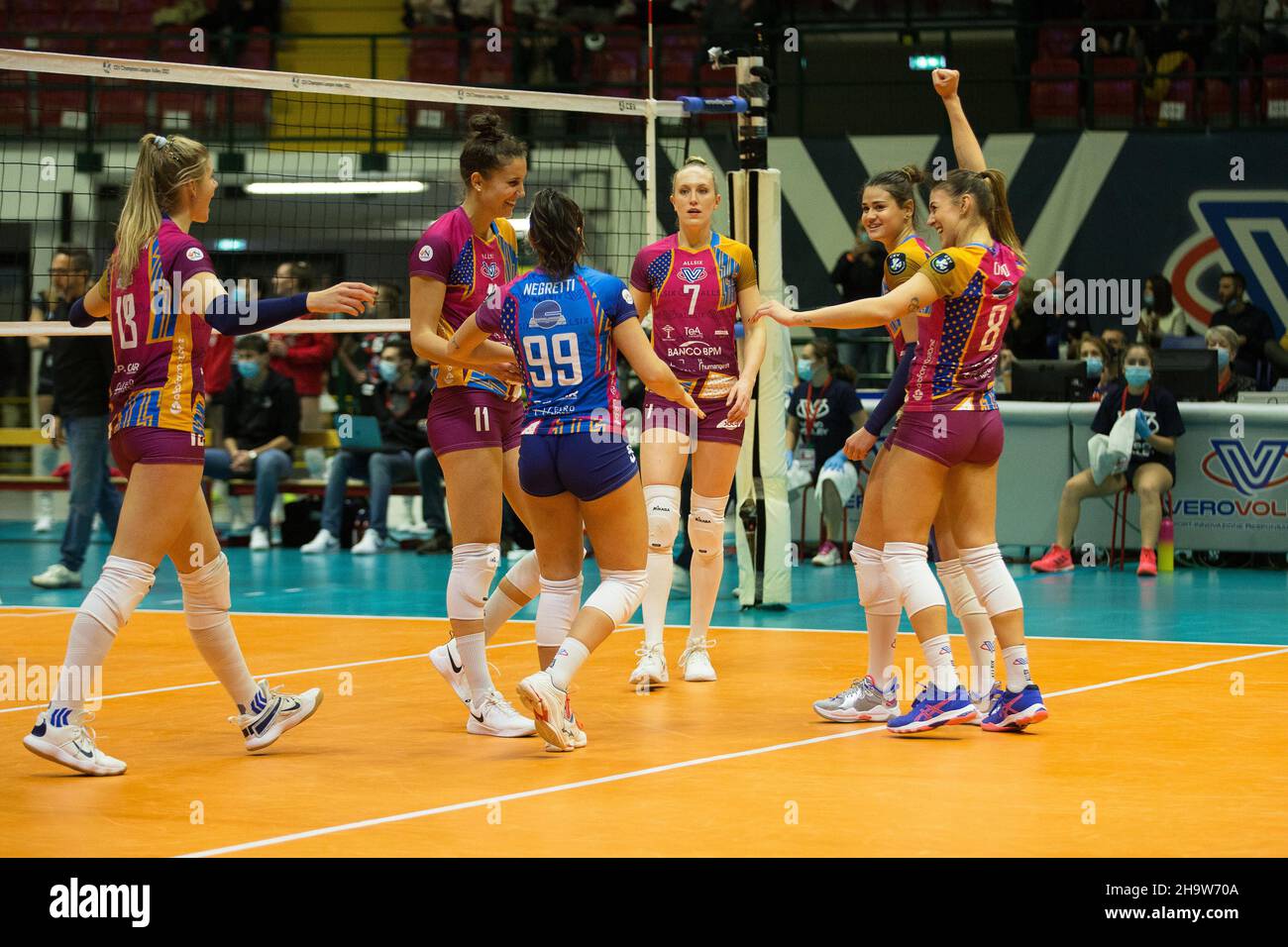 Arena di Monza, Monza, Italy, December 08, 2021, Happiness of ALESSIA ...