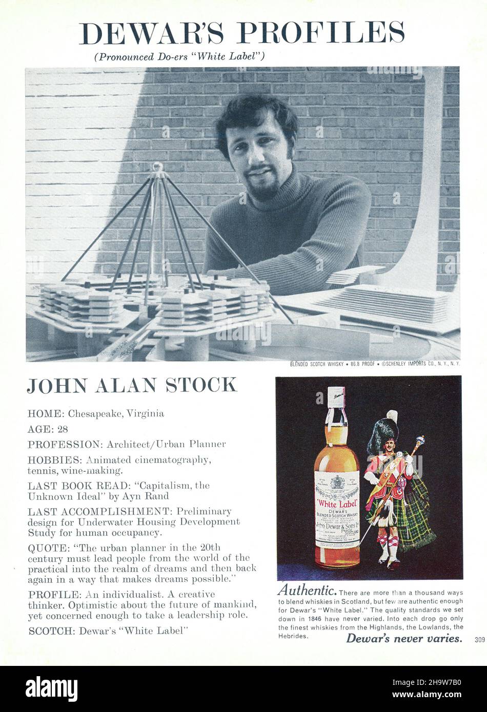 Vintage December 1973 "Playboy Magazine" advertisement, USA Stock Photo ...