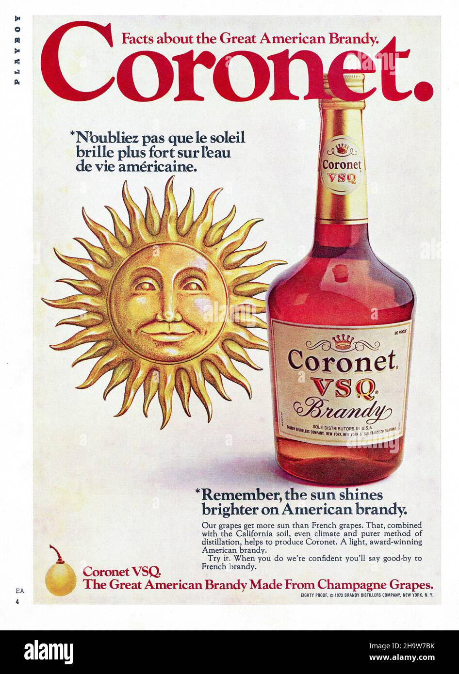 Brandy advertisement hi-res stock photography and images - Alamy