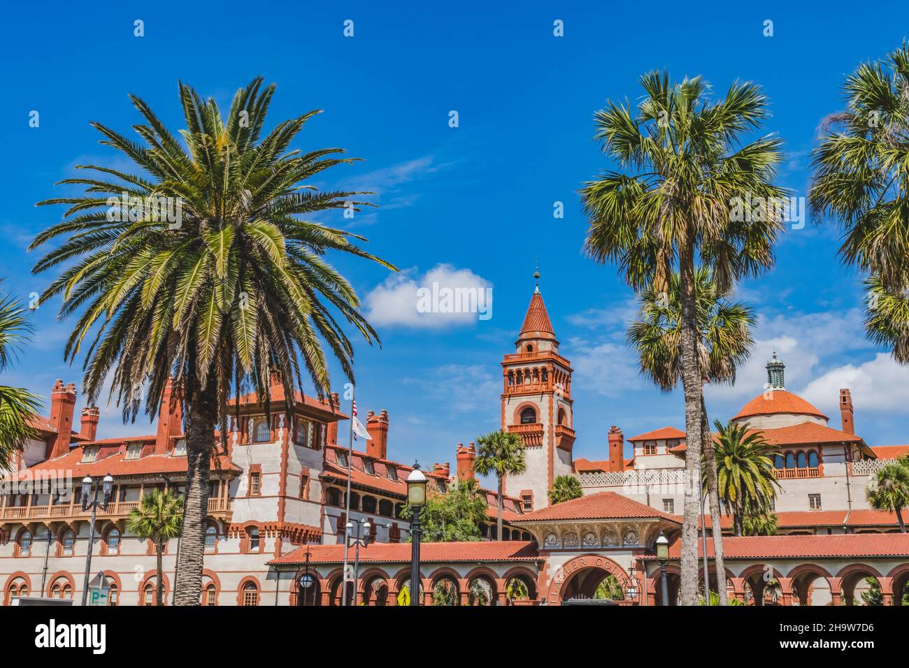 Red White Flagler College St Augustine Florida. Small College Founded ...