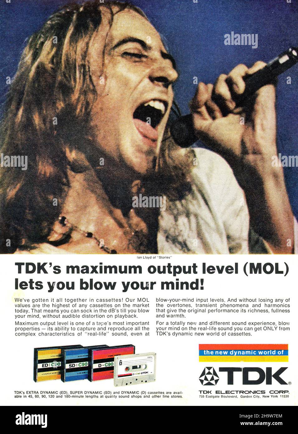 Vintage December 1973 "Playboy Magazine" advertisement, USA Stock Photo ...