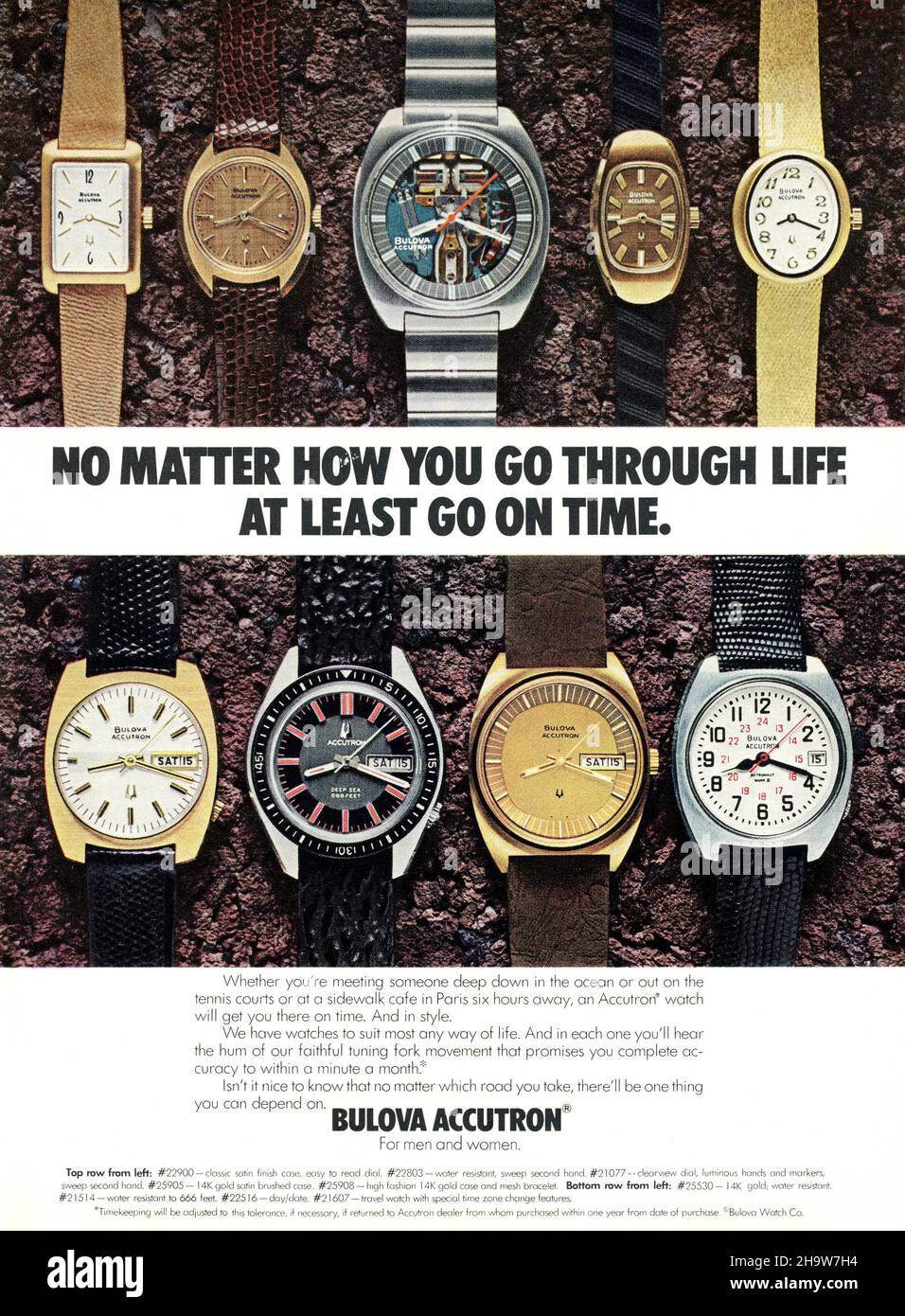 Vintage December 1973 "Playboy Magazine" advertisement, USA Stock Photo ...