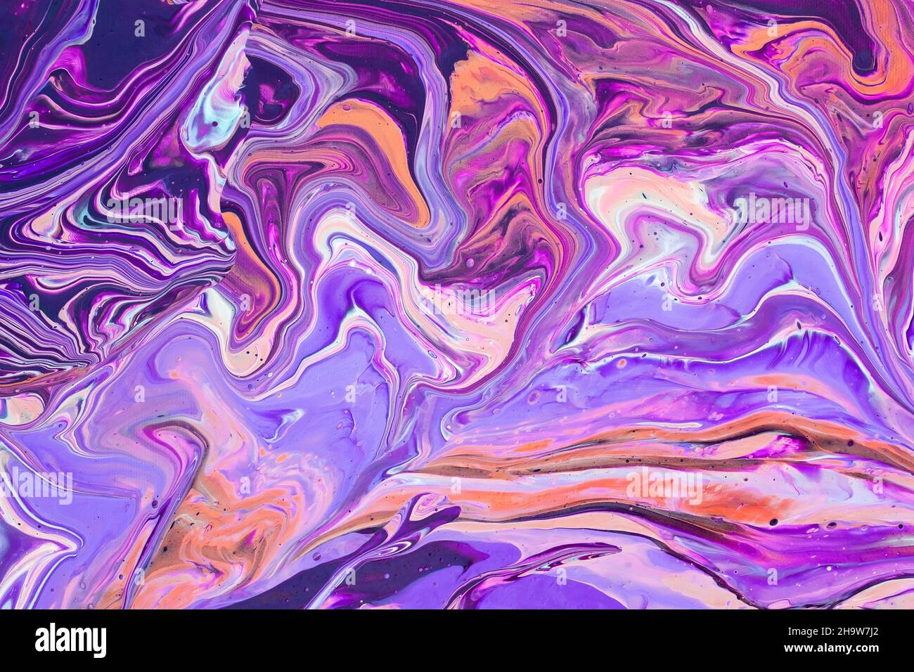 Fluid art painting. Abstract decorative marble texture Stock Photo - Alamy