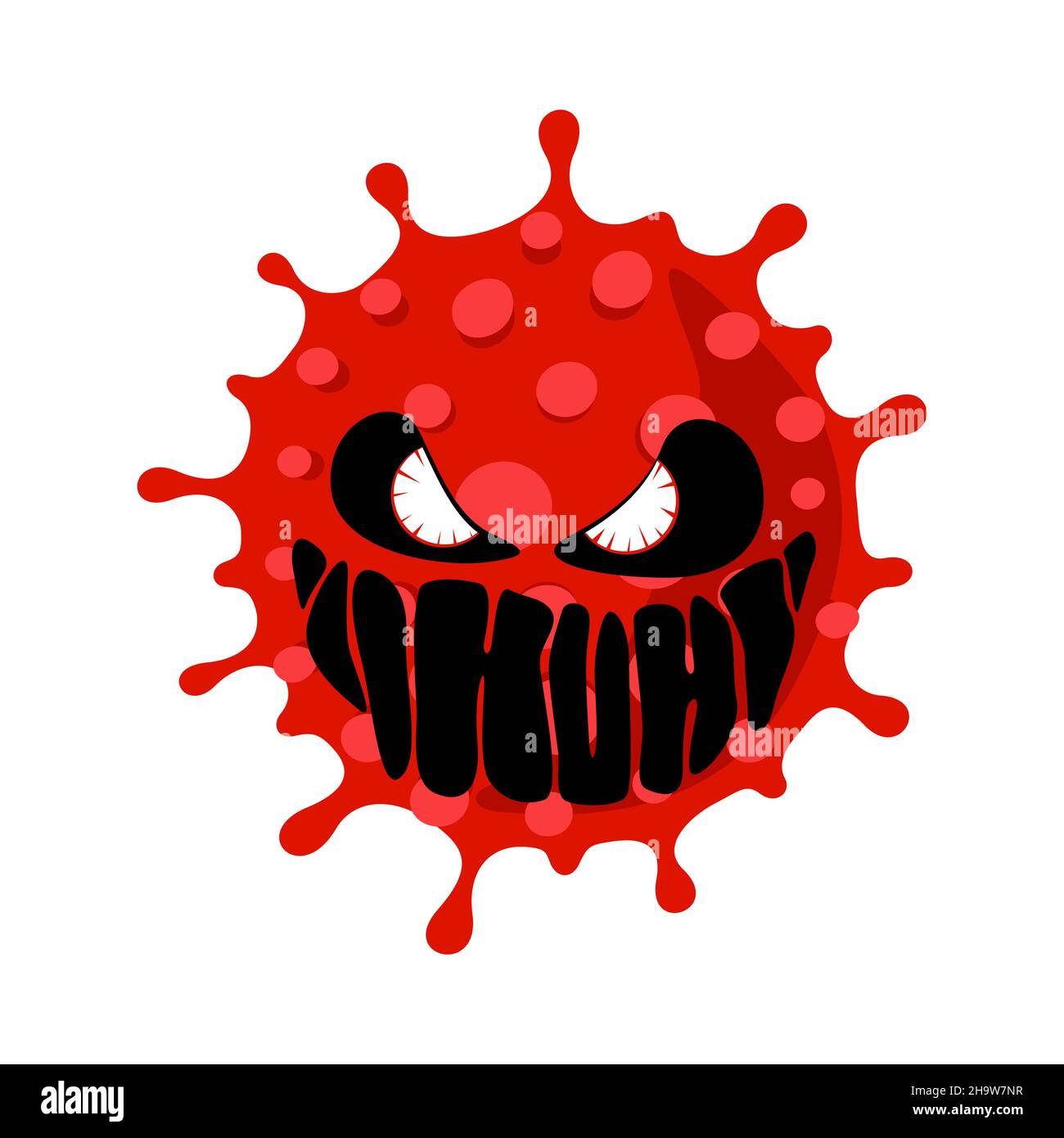 New coronavirus strain omicron. Mutated corona virus variant of COVID ...