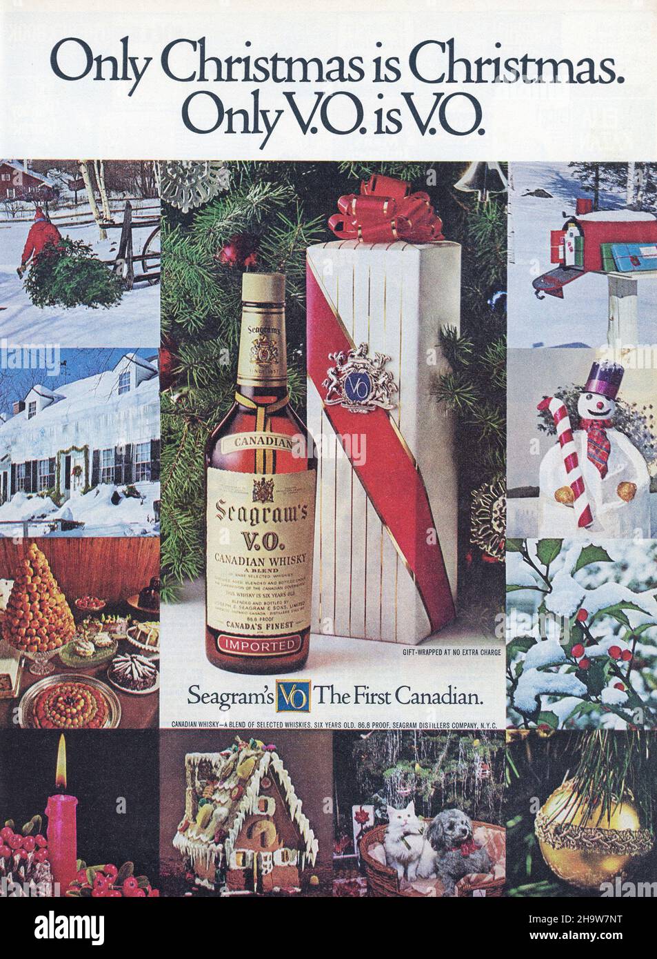 Vintage December 1973 "Playboy Magazine" advertisement, USA Stock Photo ...