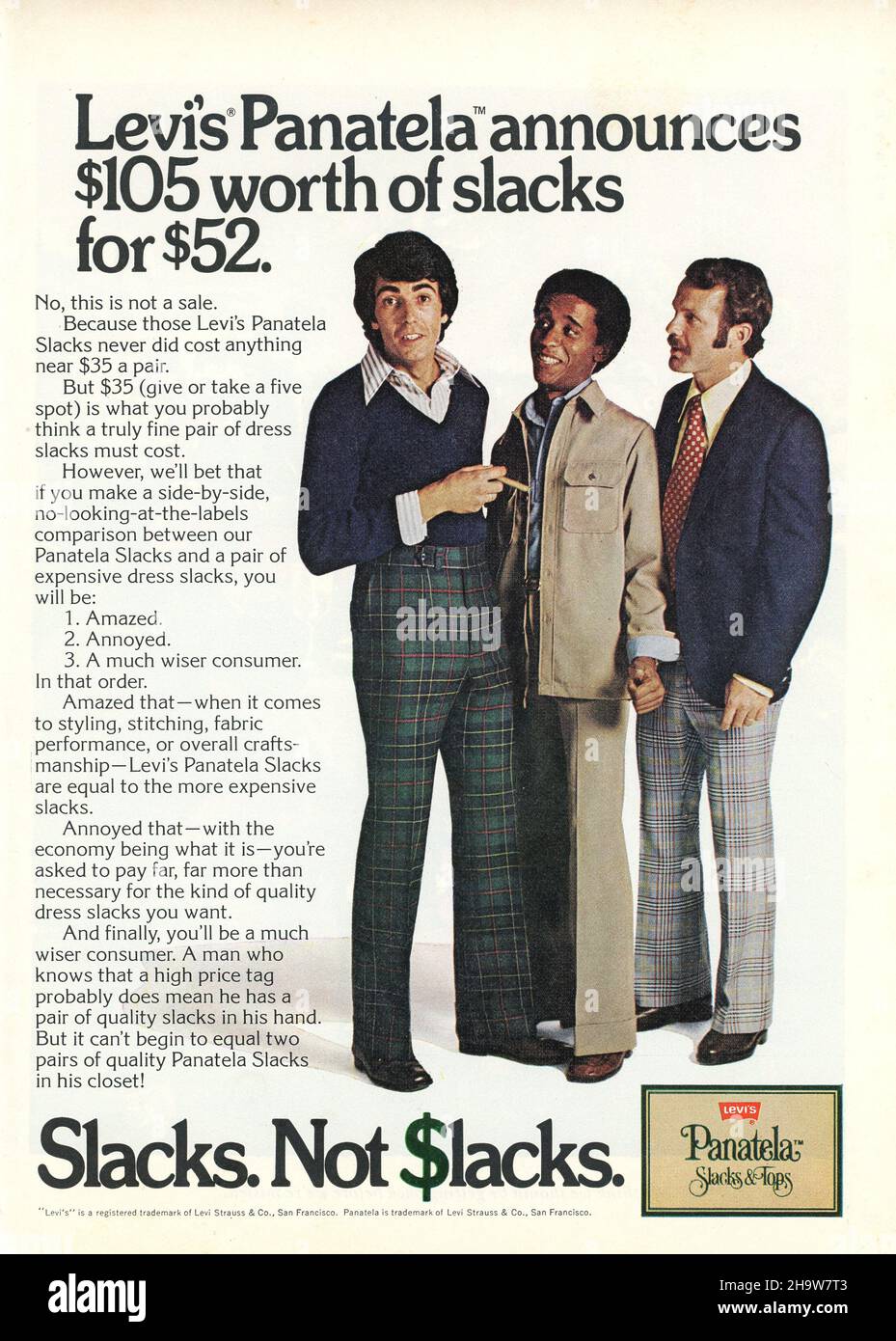 Vintage December 1973 "Playboy Magazine" advertisement, USA Stock Photo ...