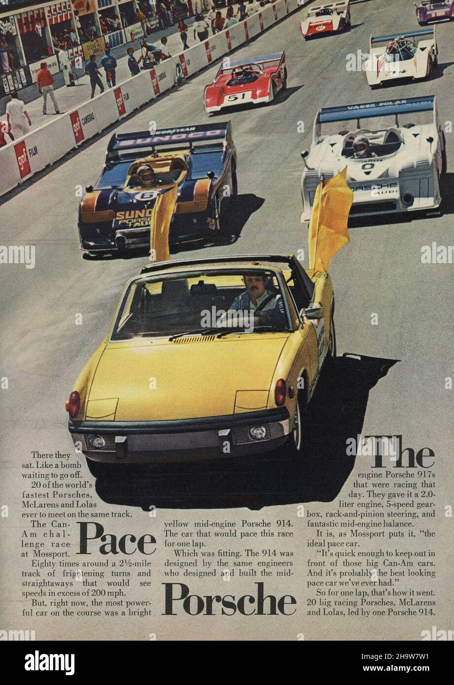 Vintage December 1973 "Playboy Magazine" advertisement, USA Stock Photo ...