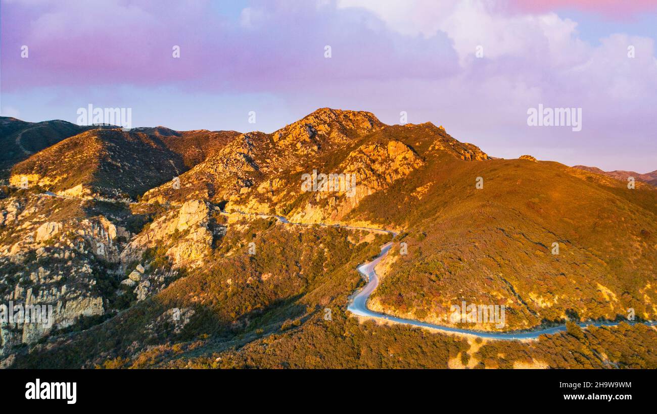 Montecito california aerial view hi-res stock photography and images ...