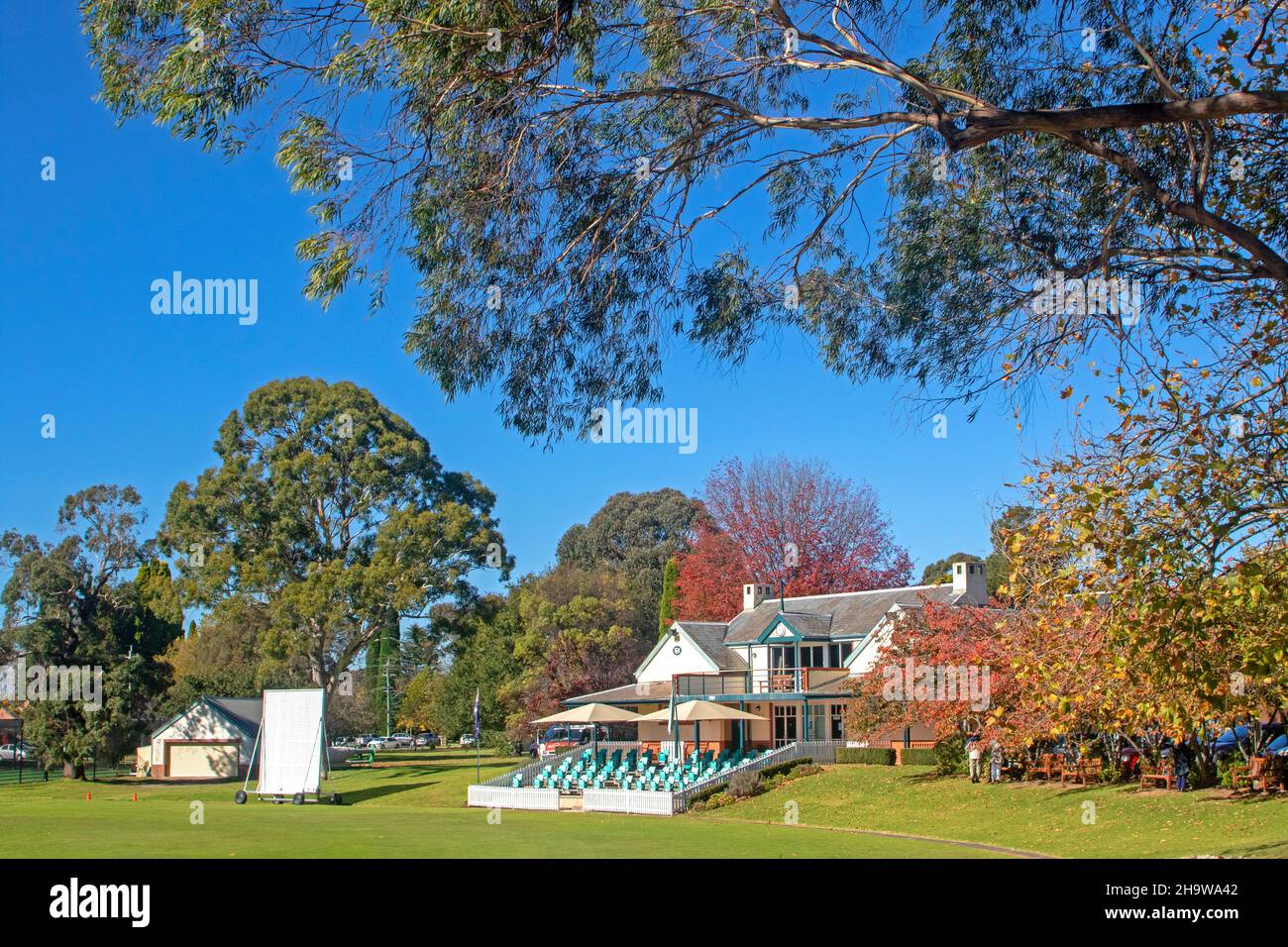 Bradman Oval, Bowral Stock Photo - Alamy