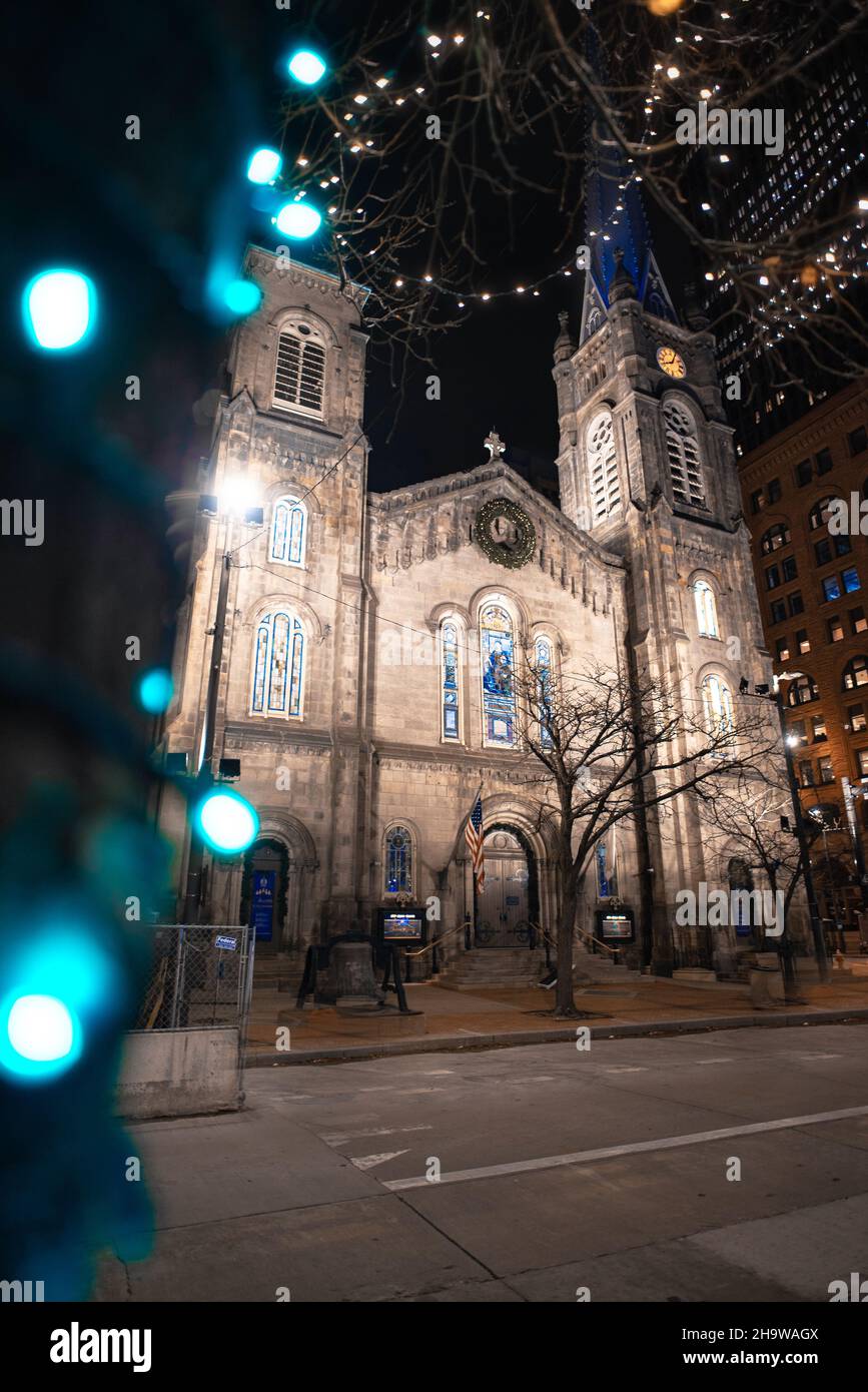 Old stone church cleveland hi-res stock photography and images - Alamy