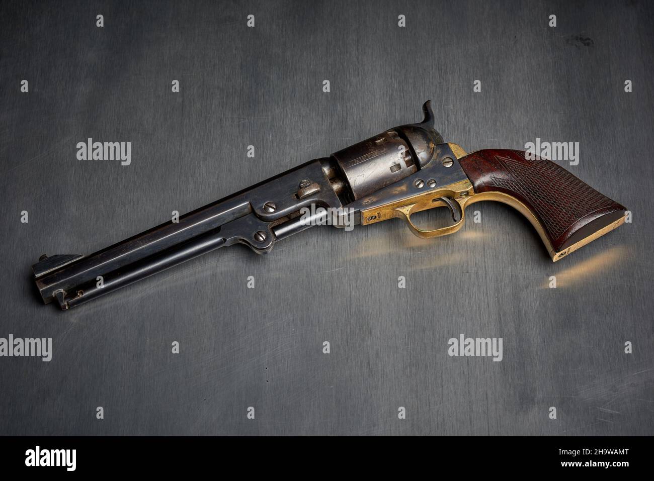 Colt 1851 Navy Revolver Stock Photo - Alamy