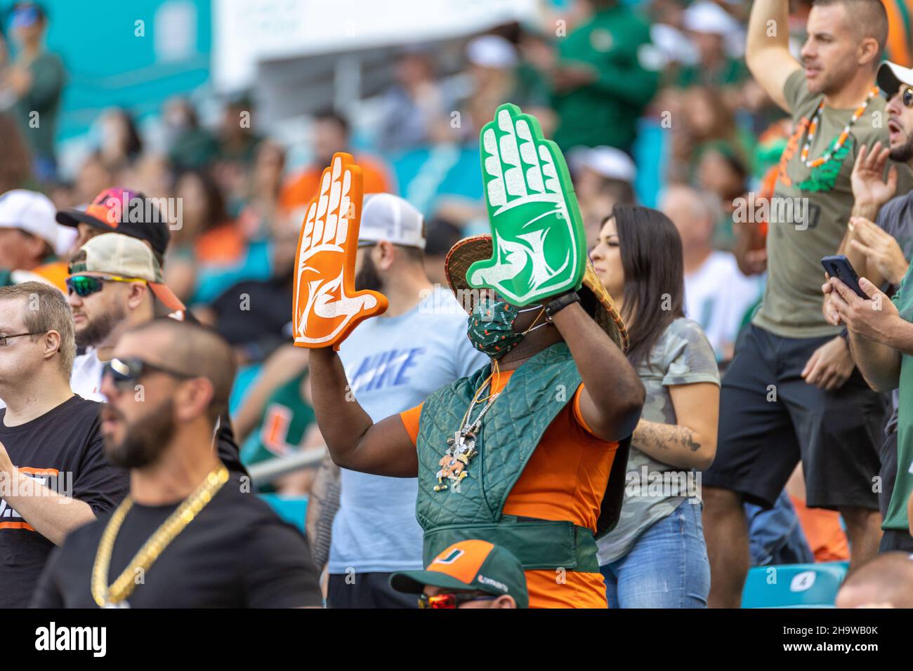 Miami Hurricanes v Georgia Tech Yellow Jackets, 2021 College Football ...