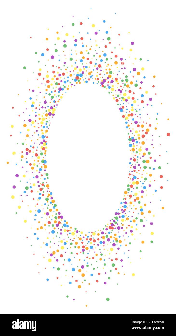 Festive awesome confetti. Celebration stars. Rainbow confetti on white ...