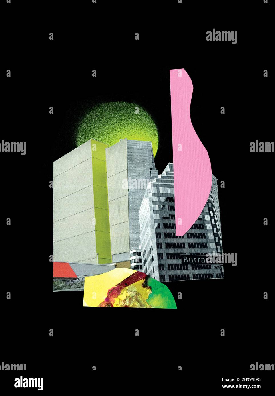 Paper cut out buildings hi-res stock photography and images - Alamy