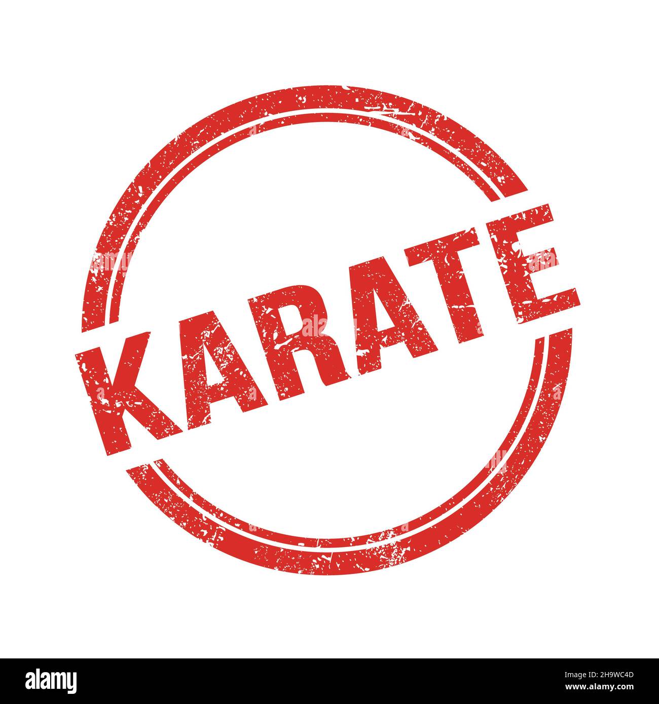 Karate stamp hi-res stock photography and images - Alamy