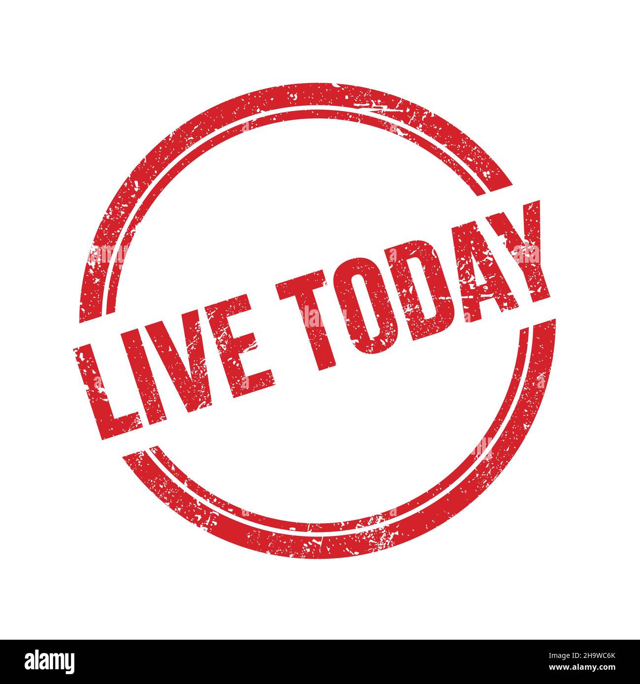 Live today stamp hi-res stock photography and images - Alamy