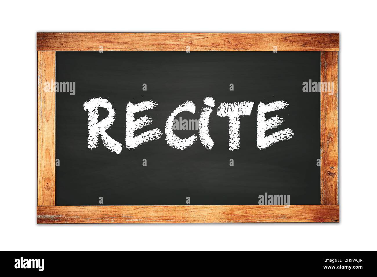 Recite word hi-res stock photography and images - Alamy