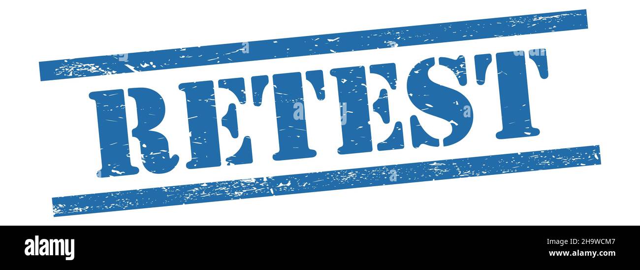 Retest stamp hi-res stock photography and images - Alamy