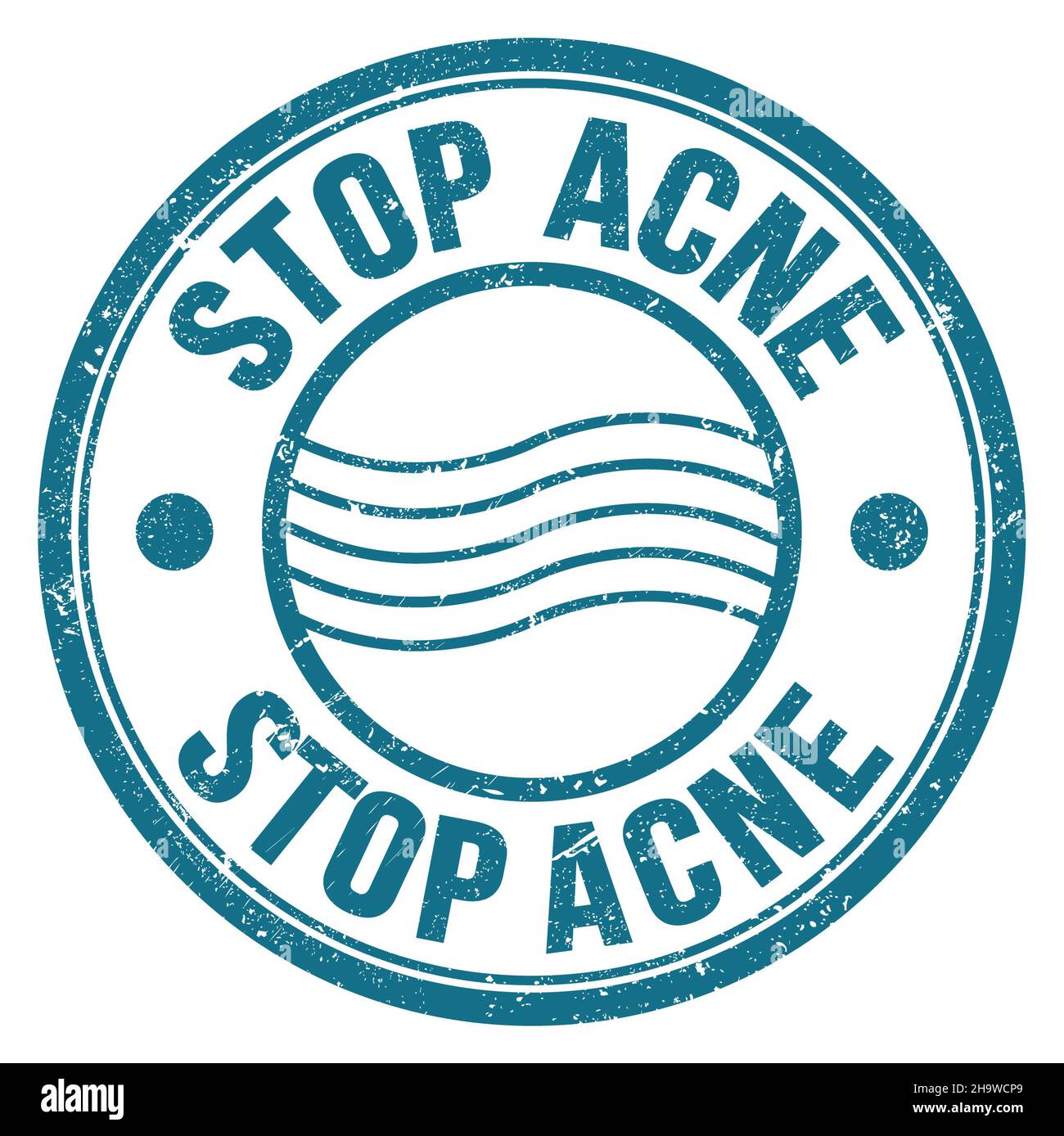 Stop acne stamp hi-res stock photography and images - Alamy