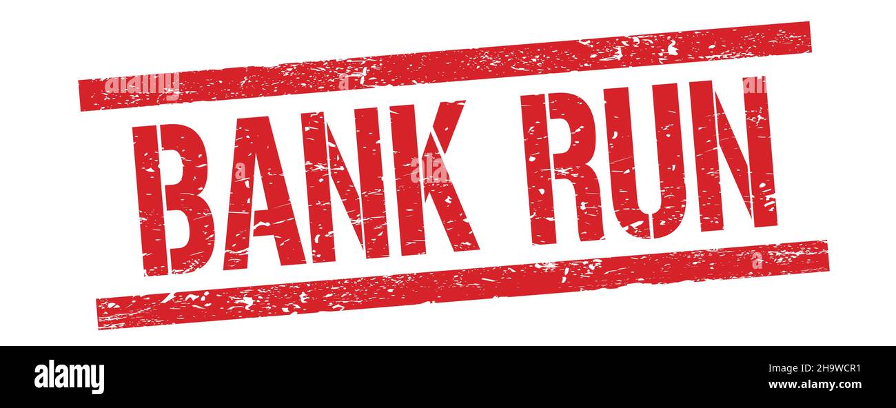 Bank run stamp hi-res stock photography and images - Alamy