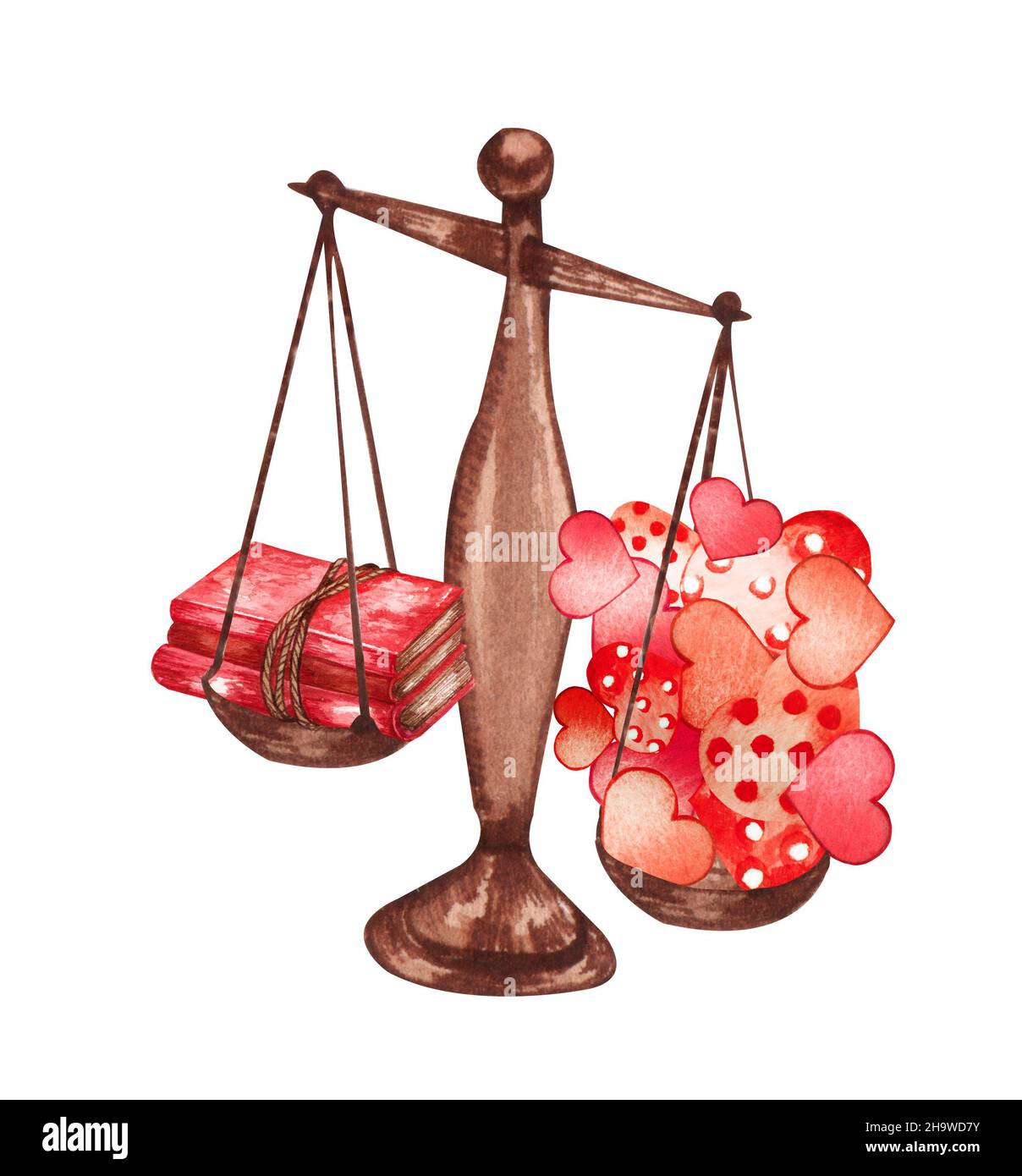 Drawn scales hi-res stock photography and images - Alamy