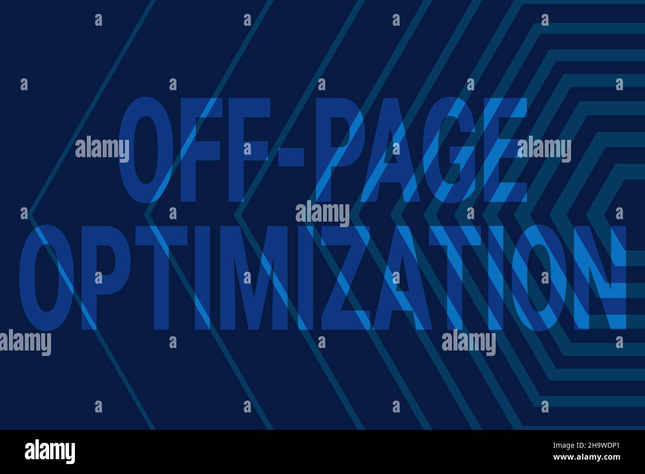 Inspiration showing sign Off Page Optimization. Business concept ...