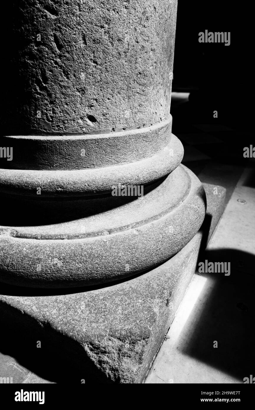 Closeup shot textured floor Black and White Stock Photos & Images - Alamy