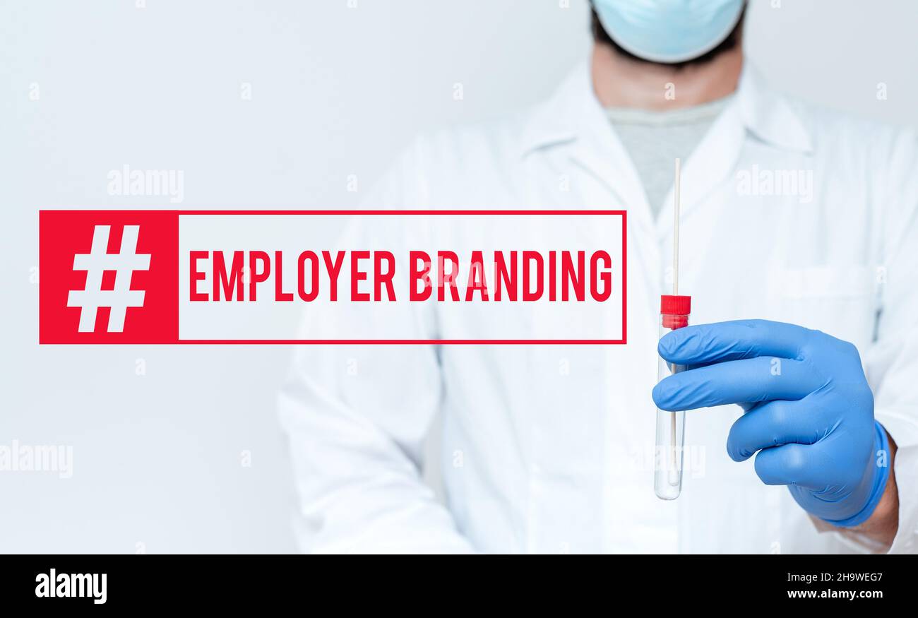 Conceptual display Employer Branding. Business showcase Process of ...