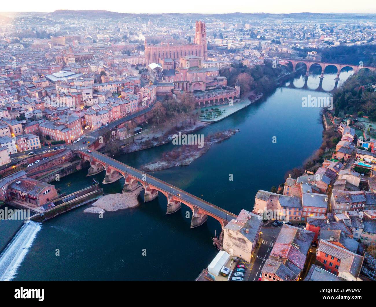 The ancient city of Albi in the south of France Stock Photo - Alamy