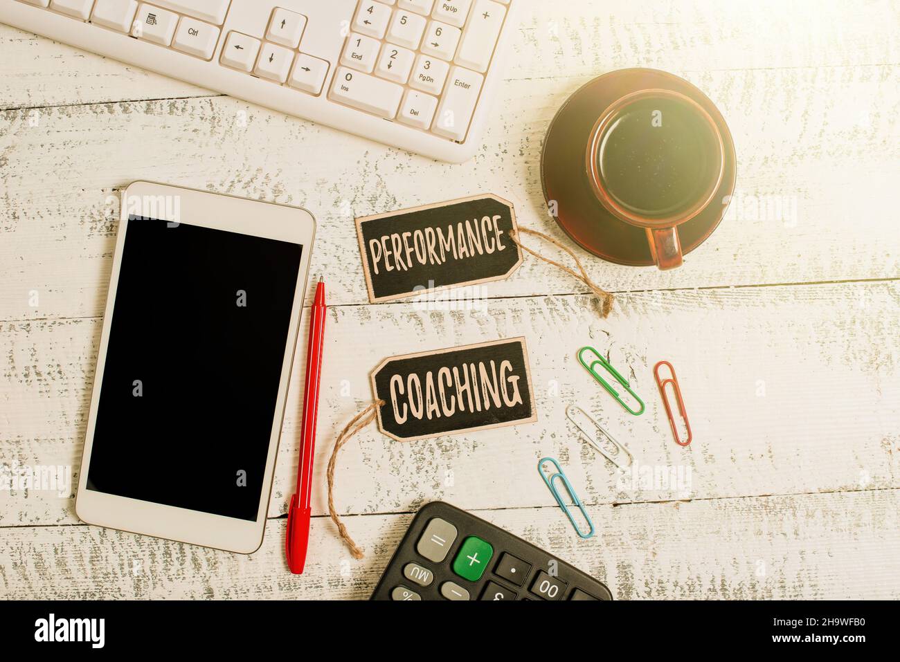 Sign displaying Performance Coaching. Internet Concept Facilitate the ...